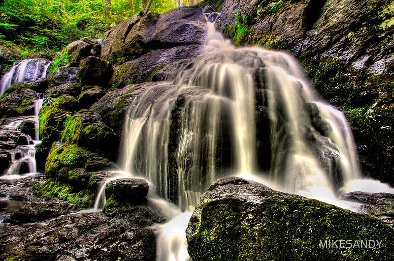 "HORNBECKS CREEK , INDIAN LADDER FALLS " by MIKESANDY | Redbubble