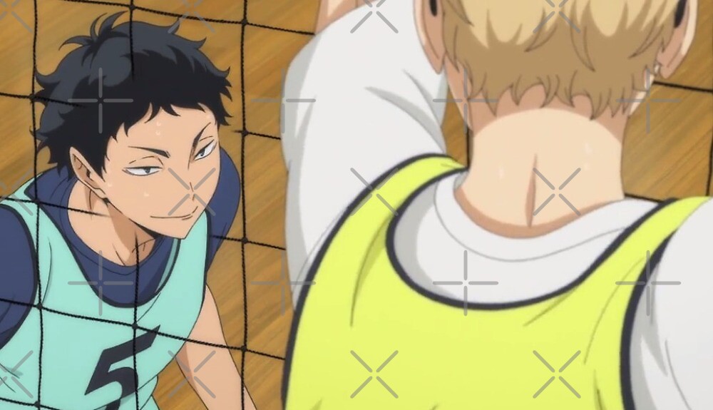 "Haikyuu!! Akaashi Smirk" by Maiokoe | Redbubble