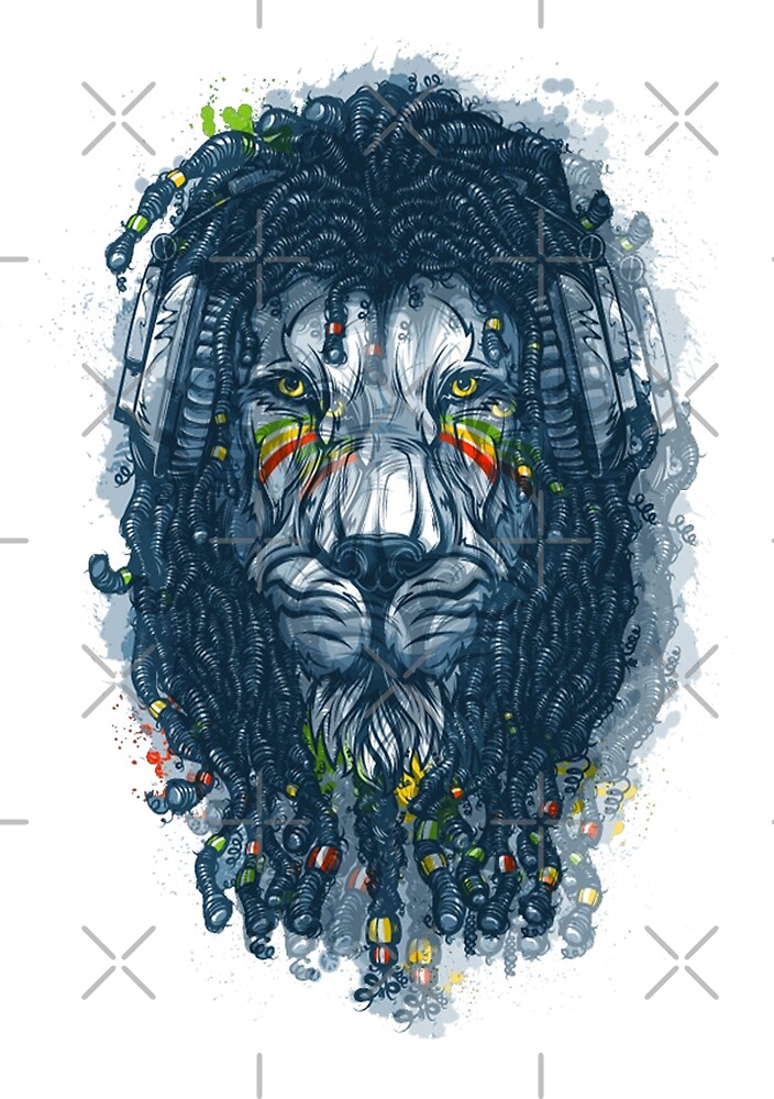 "Lion Dreadlocks" by leen12 | Redbubble