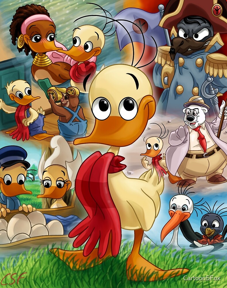 "Alfred J. Kwak Tribute" by CartoonSFox | Redbubble