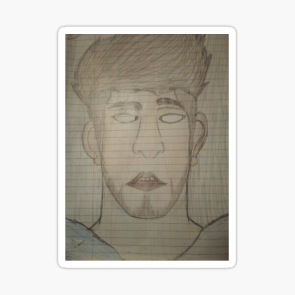 Minecraft Herobrine Stickers | Redbubble