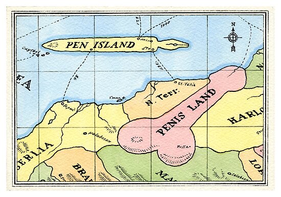 "Pen Island" Posters by nadzoid | Redbubble