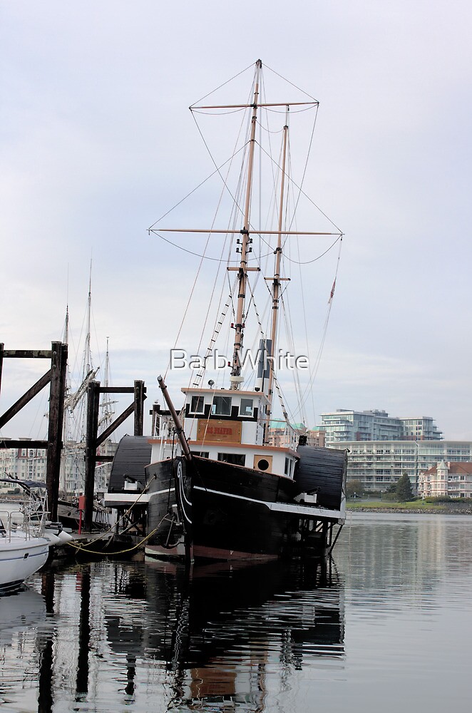 "Replica of SS Beaver in HDR, Victoria, British Columbia" by Barb White ...