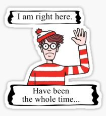 Waldo: Stickers | Redbubble