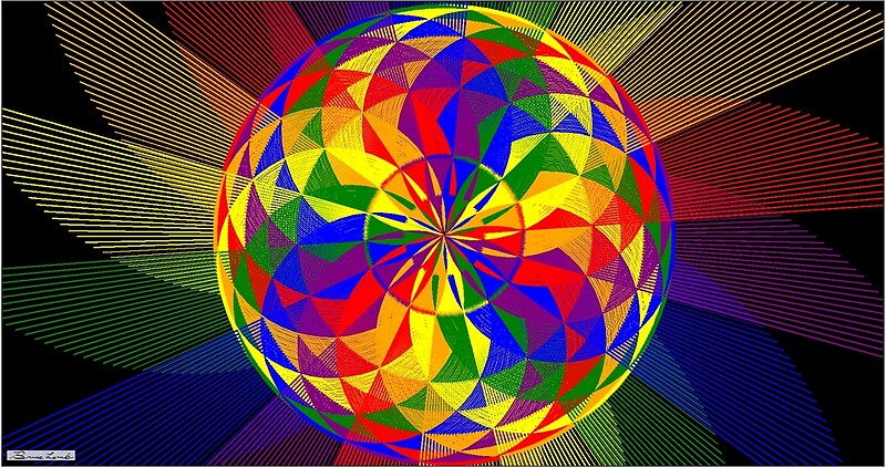 "Cartesian Vector 24" by Bruce Lamb | Redbubble