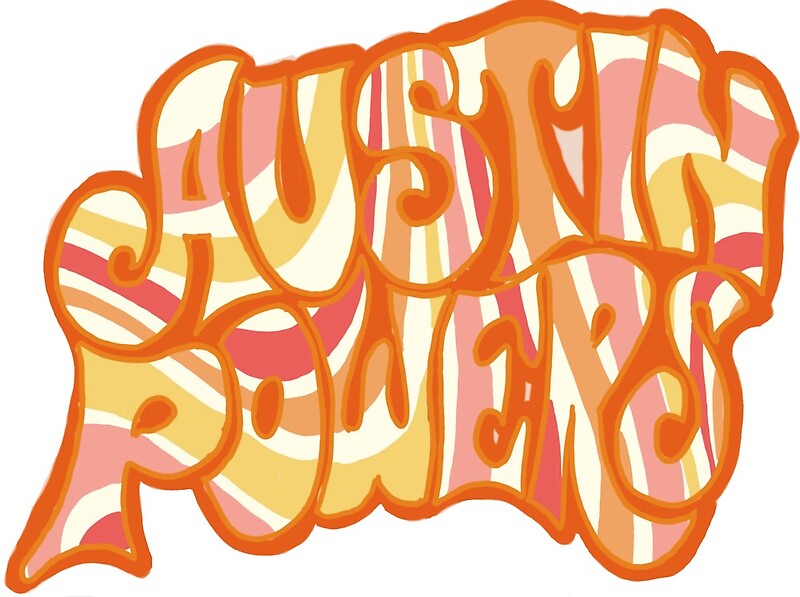 "Austin Powers Logo" by dasha4 | Redbubble