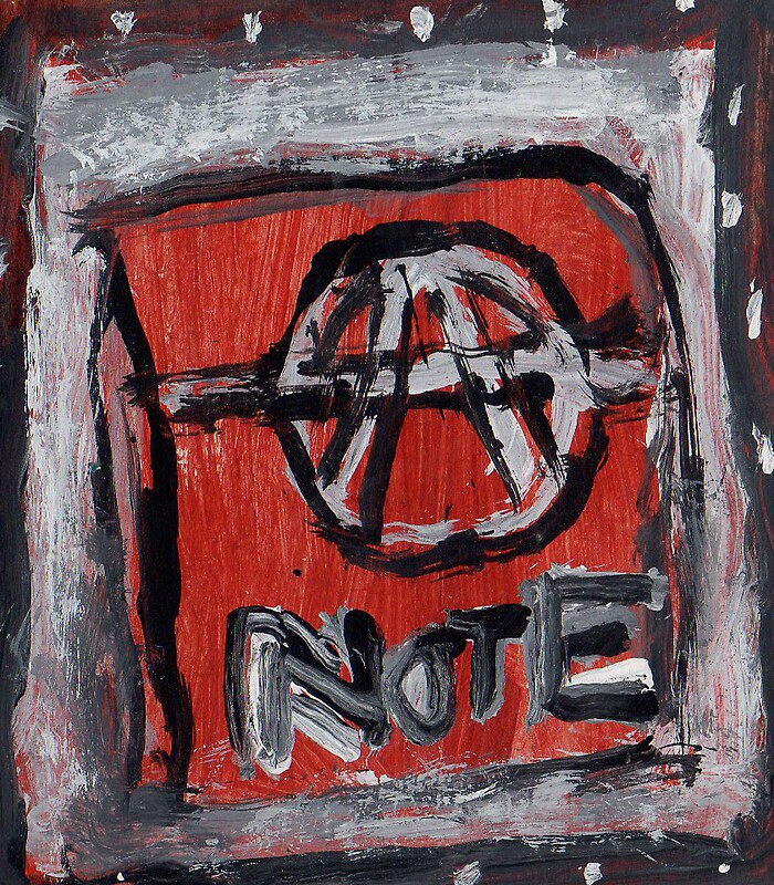 "Anarchy Note" by LordMasque | Redbubble