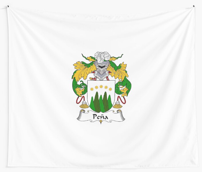 "Pena Coat of Arms/Family Crest" Wall Tapestry by carpediem6655 | Redbubble