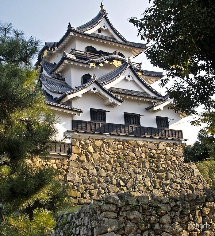 "Hikone Castle, Japan." by johnrf | Redbubble