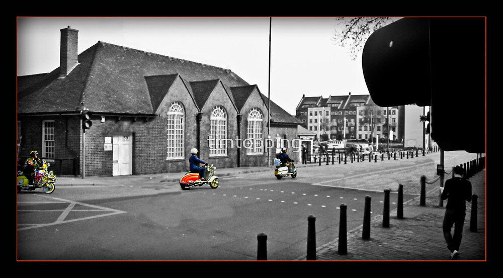 "Bristol Scooters" by Tim Topping | Redbubble