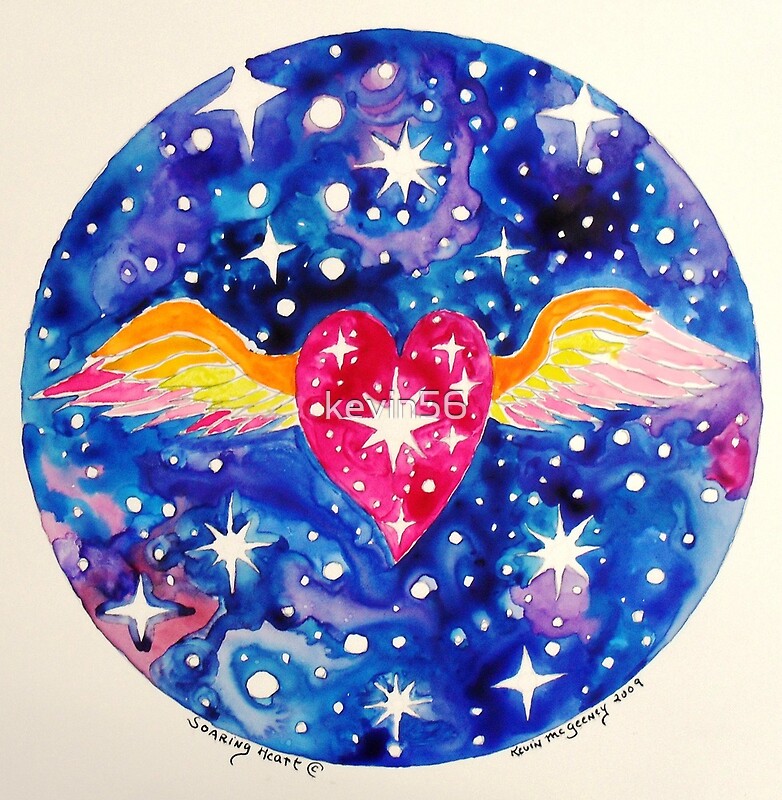 "Soaring Heart II" by kevin56 | Redbubble