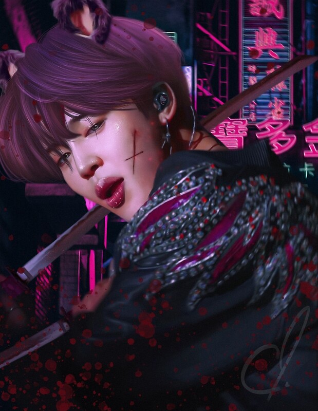 "Kitty Gang - BTS JIMIN" by cxmpfire | Redbubble