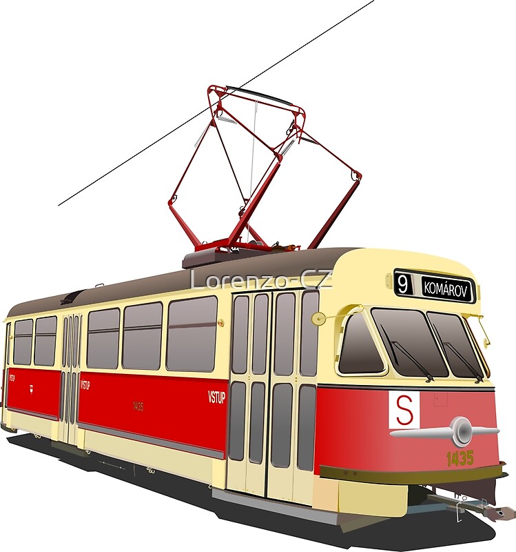 "Tram T2" by Lorenzo-CZ | Redbubble