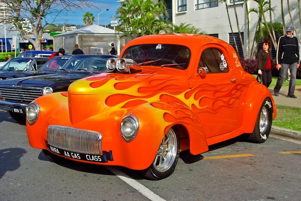 "41 Willys Coupe Pro Street" by TGrowden | Redbubble