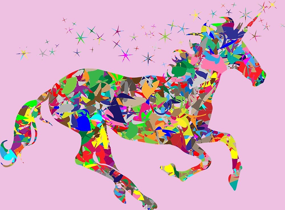 "Unicorn Design" by Brigianna | Redbubble