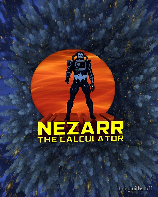 "Nezarr the Calculator" by thingwithstuff | Redbubble