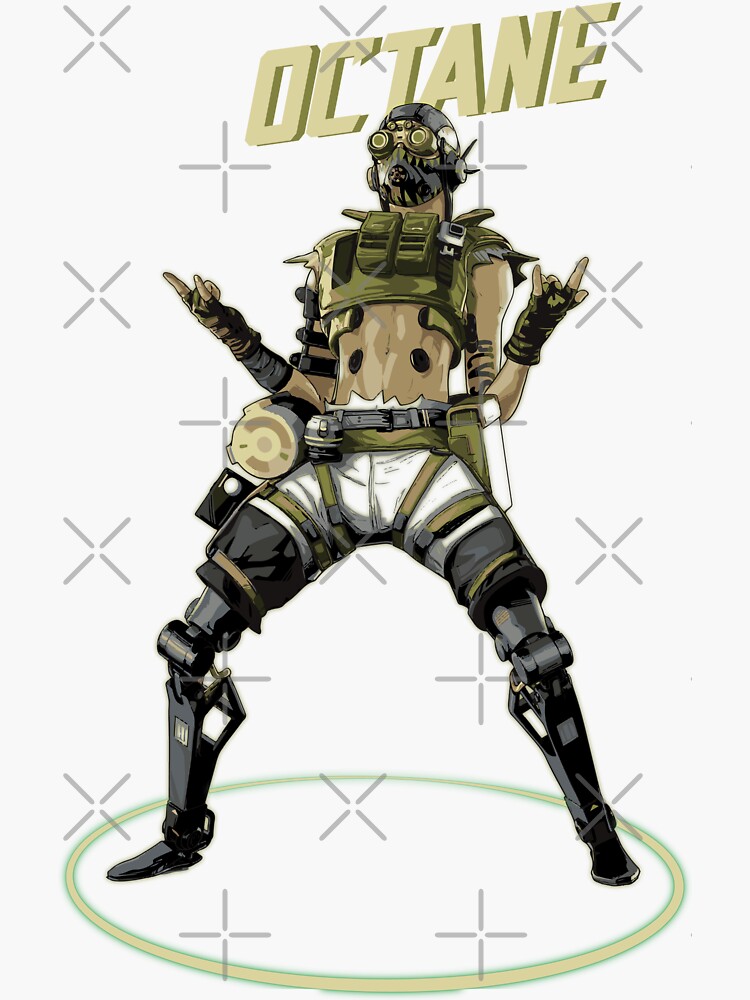 "Octane" Sticker by gainzgear | Redbubble