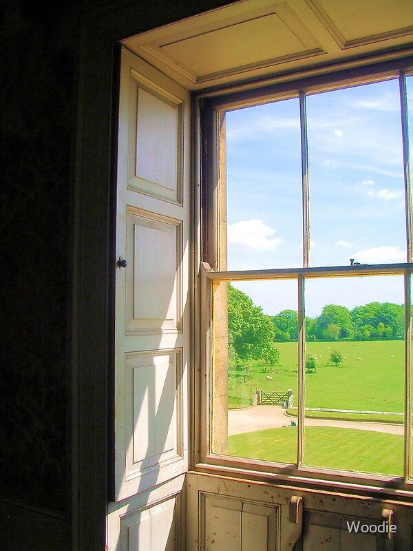 "Country House window." by Woodie | Redbubble