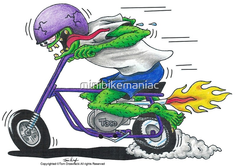 "Taco Maniac" by minibikemaniac | Redbubble