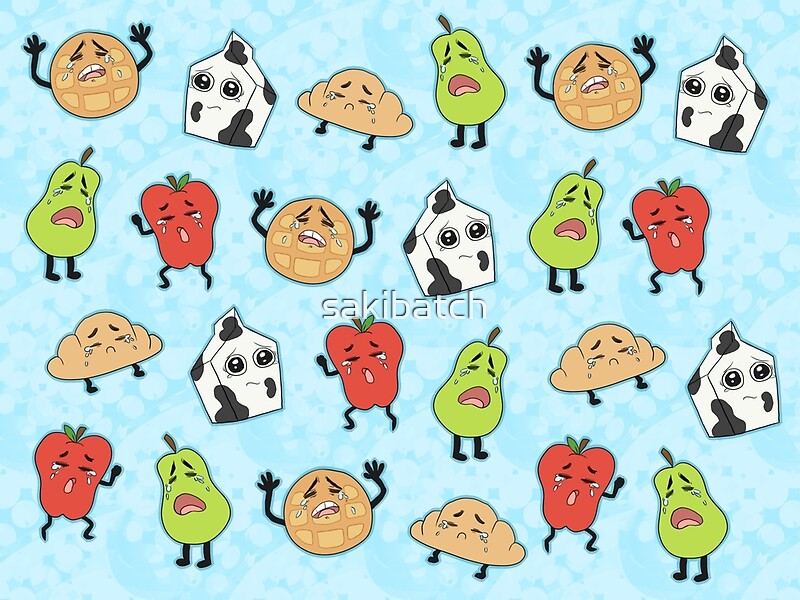 "Crying Breakfast Friends" by sakibatch | Redbubble