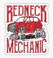 Redneck Mechanic Stickers | Redbubble