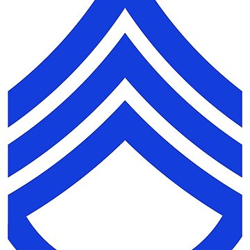 "Staff Sergeant (Police)" Sticker for Sale by Jared Davies | Redbubble