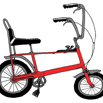 "Chopper Raleigh bike " Poster for Sale by Tom NEWBON | Redbubble
