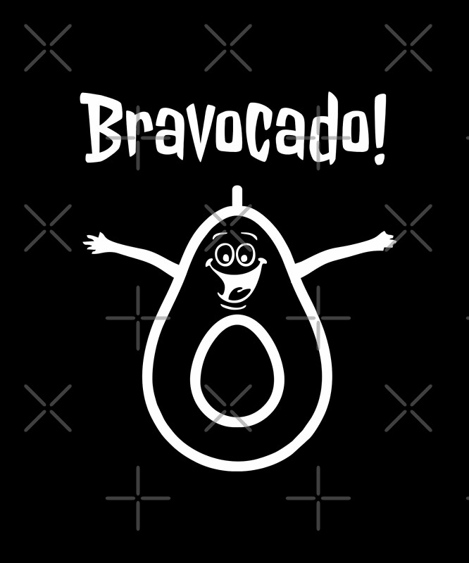"Bravocado Funny Gif For Him Or Her" by funnyguy | Redbubble