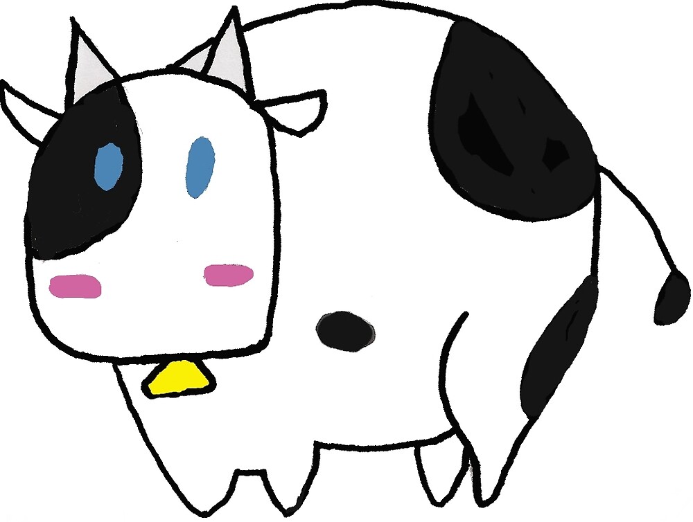 "Milkshake the Cow" by Alexa A | Redbubble