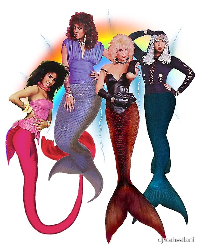 "mary jane mermaids" by djmahealani | Redbubble