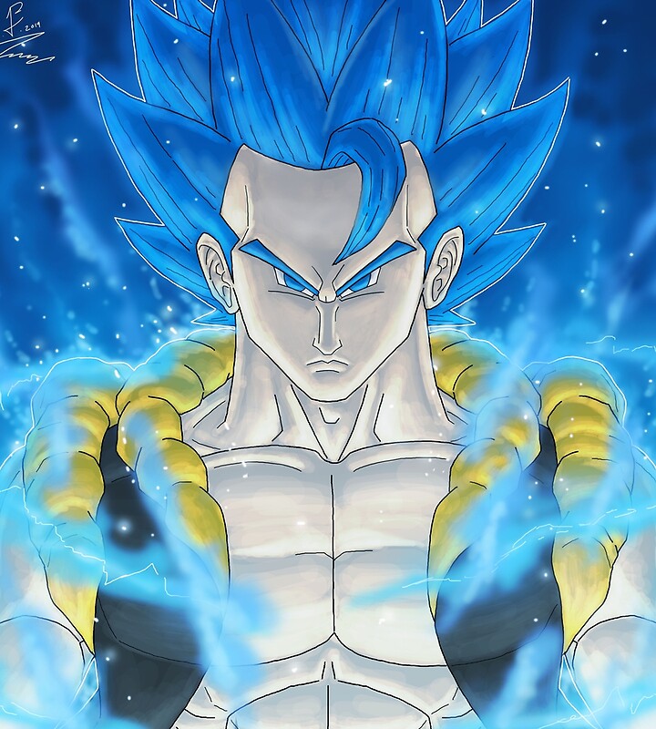 "SSGSS Gogeta" by Eclipse4d | Redbubble