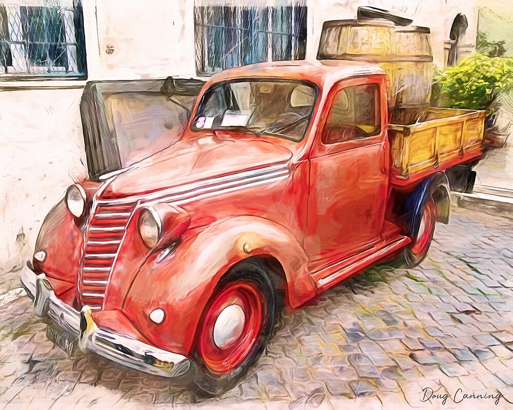 "Afternoon Delivery" by Doug Canning | Redbubble