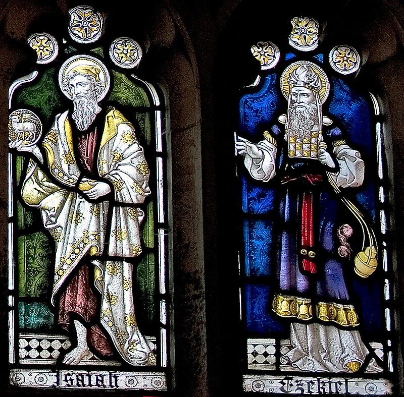 "Saints Stained Glass Window 0002" by mike1242 | Redbubble