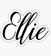 Ellie Name Stickers | Redbubble