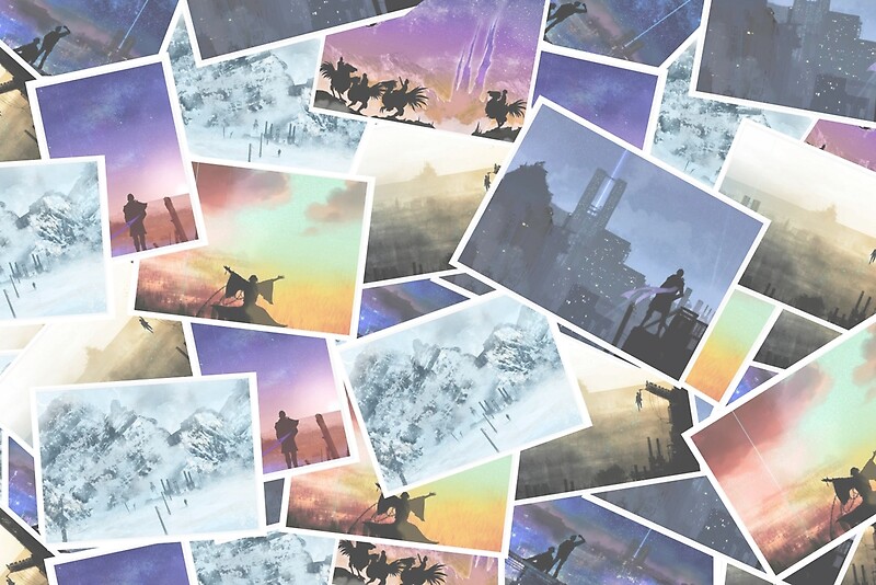 "FFXV Collage Collection" by Chocobutt | Redbubble
