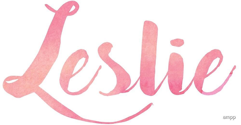 "Leslie" by ampp | Redbubble