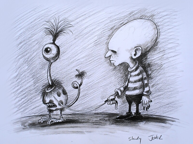 "strange worlds from a strange mind series - No.1" by Loui Jover ...