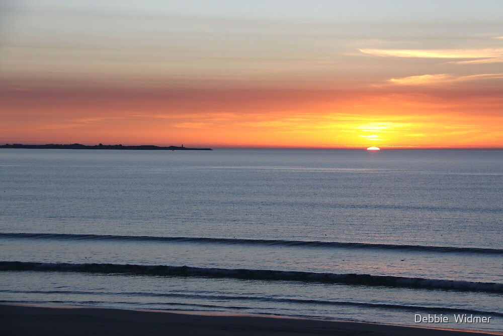 "Sunset at Long Beach, Robe SA" by Debbie Widmer | Redbubble