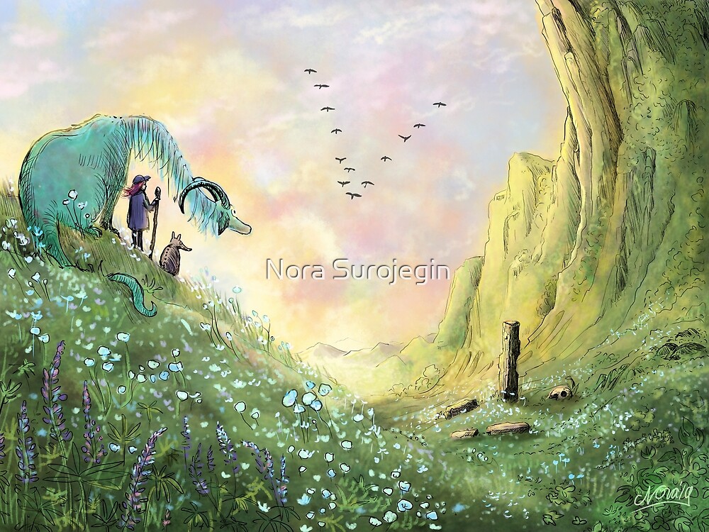 "Welcome Back" by Nora Surojegin | Redbubble