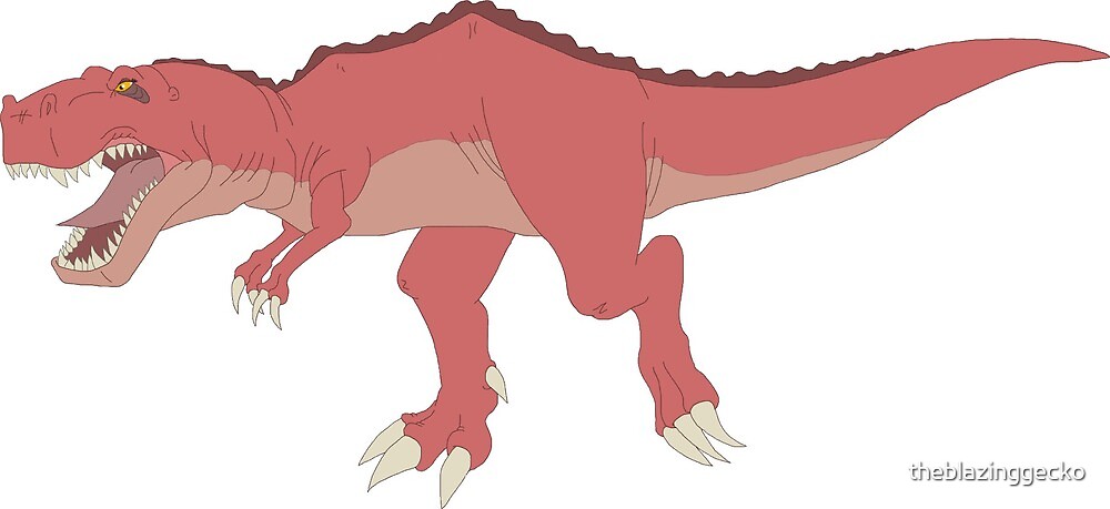 "Pink Sharptooth" by theblazinggecko | Redbubble