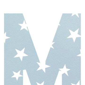 "M sticker" Sticker for Sale by truffles22 | Redbubble