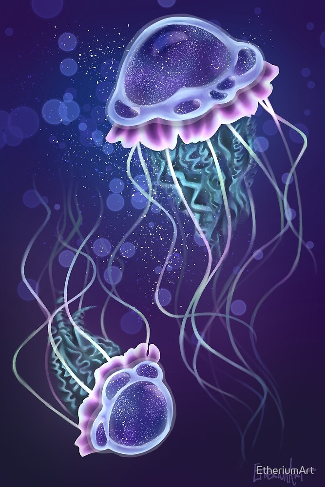 "Voidfish Duet" by EtheriumArt | Redbubble