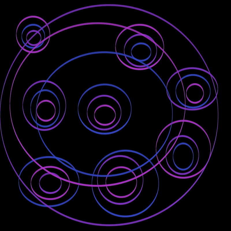 "Cosmic Circle" by James Stewart | Redbubble