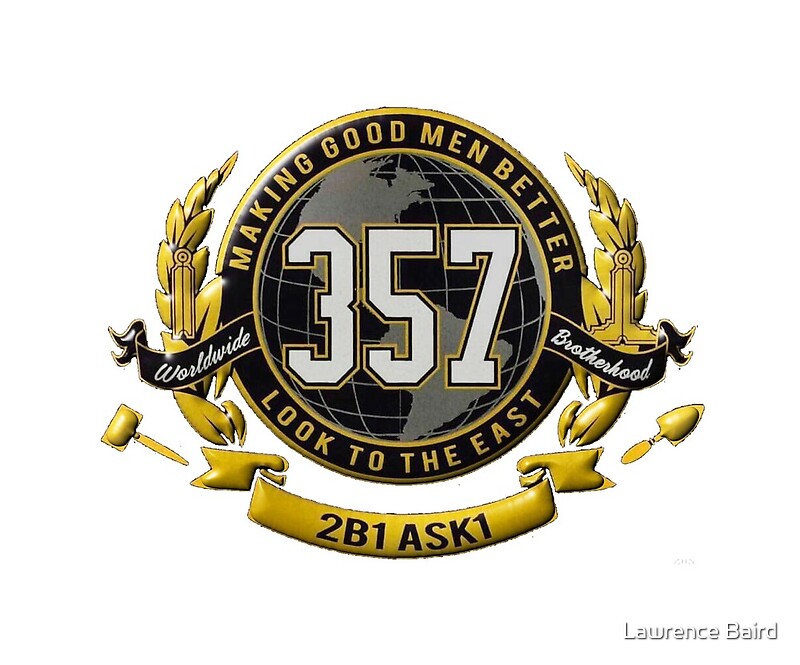 "357 Freemasons" by Lawrence Baird | Redbubble