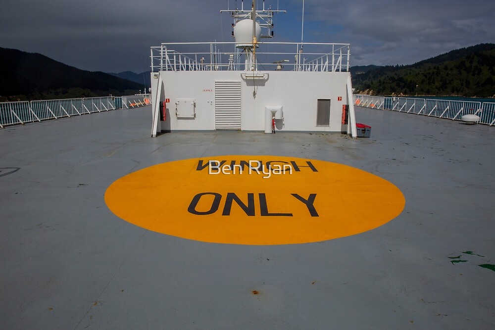 "Winch Only" by Ben Ryan | Redbubble