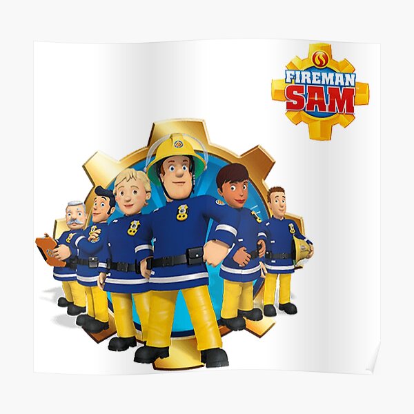 Fireman Sam Posters | Redbubble