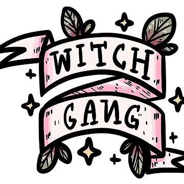 "witch gang" Sticker for Sale by nevhada | Redbubble