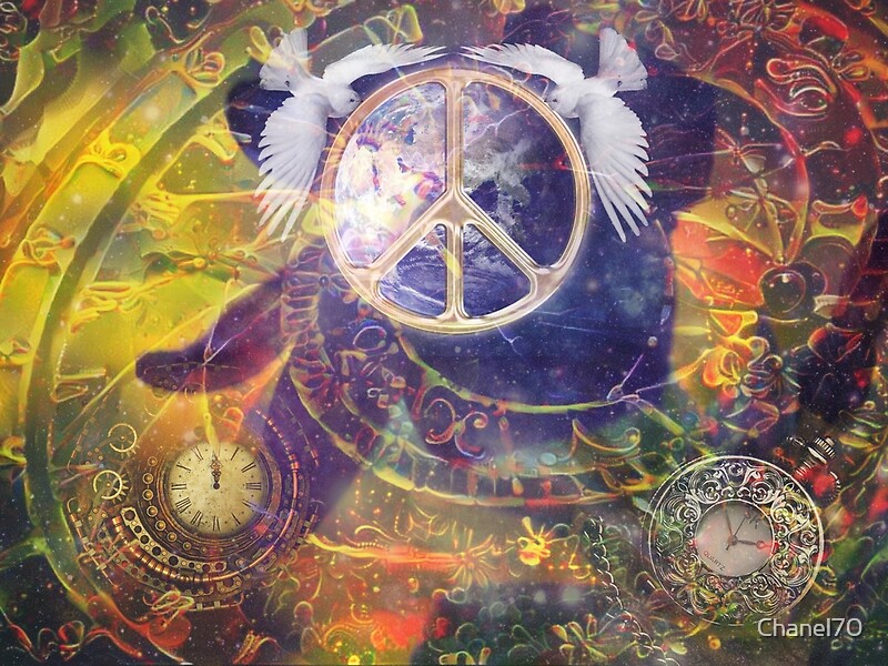 "Time Peace*" by Chanel70 | Redbubble