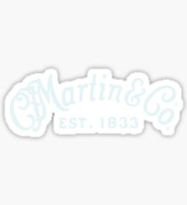 Martin Guitar Stickers | Redbubble