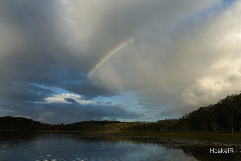 "Bow of Rain Partially Appears" by HaskelR | Redbubble